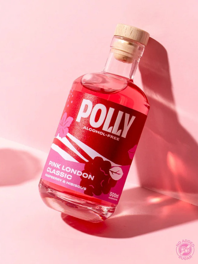POLLY - Bezalkoholowy Gin Pink London > DrinkSo | Sklep bezalkoholowy ...